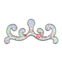 Applique Scroll Border Embroidery Design | AnnTheGran.com