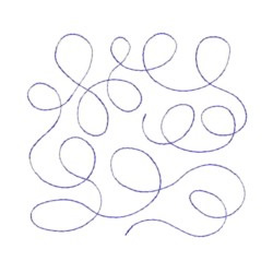 Curly Quilting Design Embroidery Design | AnnTheGran.com
