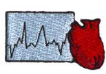 Heart & EKG Embroidery Design | AnnTheGran.com