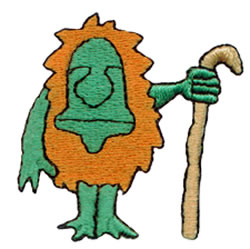 Troll Embroidery Design | AnnTheGran.com