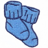 Socks Embroidery Design | AnnTheGran.com