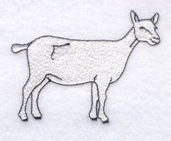Goat Embroidery Design | AnnTheGran.com