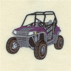 Side By Side ATV Embroidery Design | AnnTheGran.com