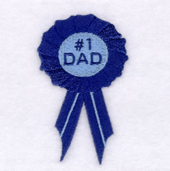 1 Dad Ribbon Embroidery Design | AnnTheGran.com