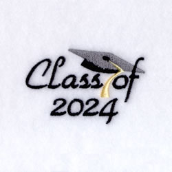 Class of 2024! Embroidery Design | AnnTheGran.com