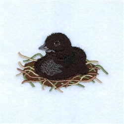 Baby Loon Embroidery Design | AnnTheGran.com