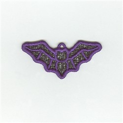 Bat Lace Embroidery Design | AnnTheGran.com