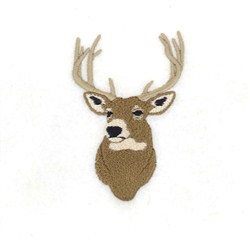 Buck Head Embroidery Design | AnnTheGran.com