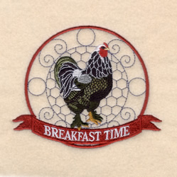 Dark Brahma Banner Embroidery Design | AnnTheGran.com