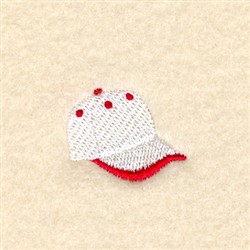 Mini Baseball Cap Embroidery Design | AnnTheGran.com