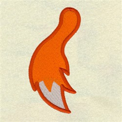 Fox Tail Embroidery Design | AnnTheGran.com