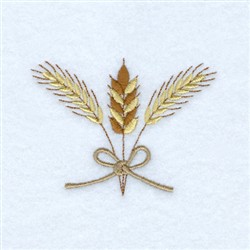 Wheat Embroidery Design | AnnTheGran.com
