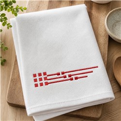 Art Deco Staggered Border Embroidery Design | AnnTheGran.com