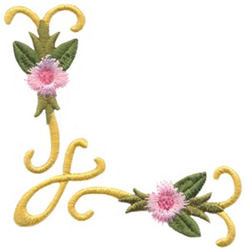 Victorian Floral Embroidery Design | AnnTheGran.com