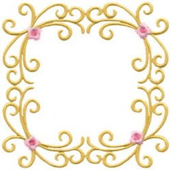 Victorian Simple Border Embroidery Design | AnnTheGran.com