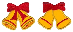 Free Bells Applique Embroidery Design | AnnTheGran.com