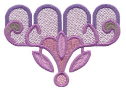 Floral Swag Border Embroidery Design | AnnTheGran.com