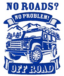 Off Road Embroidery Design | AnnTheGran.com