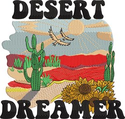 Desert Dreamer Embroidery Design | AnnTheGran.com