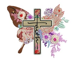 Faith Embroidery Design | AnnTheGran.com