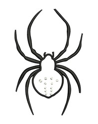 Spider Outline Embroidery Design | AnnTheGran.com