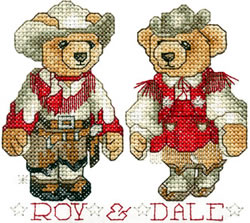 Roy & Dale with Names Embroidery Design | AnnTheGran.com