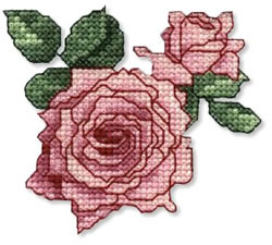 Lady X Rose Embroidery Design | AnnTheGran.com