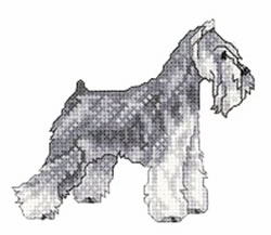 Schnauzer Embroidery Design | AnnTheGran.com