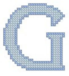 Letter - G Embroidery Design | AnnTheGran.com