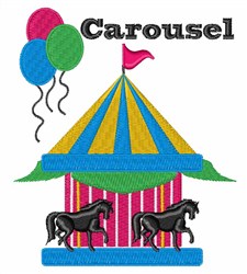 Free Carousel Embroidery Design | AnnTheGran.com