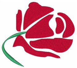 Red Rose Embroidery Design | AnnTheGran.com