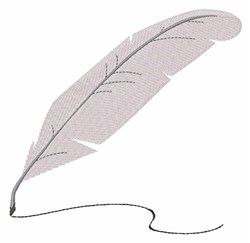 Quill Pen Embroidery Design | AnnTheGran.com