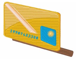 Credit Card Embroidery Design | AnnTheGran.com
