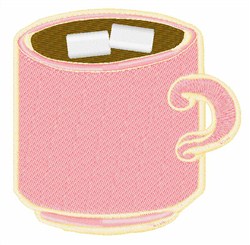 Hot Chocolate Embroidery Design | AnnTheGran.com