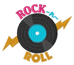 Rock-N-Roll Embroidery Design | AnnTheGran.com