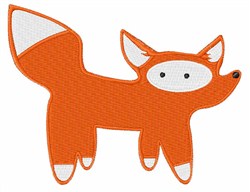 Cute Fox Embroidery Design | AnnTheGran.com