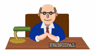 Animated School Principal