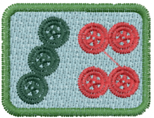 Mahjong Font J Embroidery Design | AnnTheGran