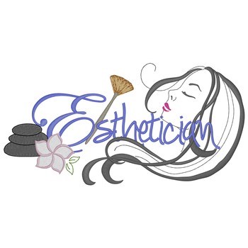 Esthetician Embroidery Design | AnnTheGran