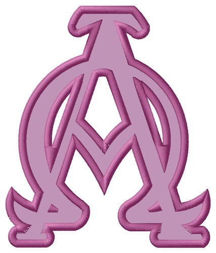 Alpha Omega Embroidery Design | AnnTheGran