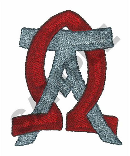ALPHA AND OMEGA Embroidery Design | AnnTheGran