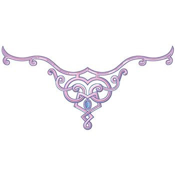 Scroll Design Embroidery Design | AnnTheGran