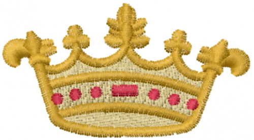 Royal Crown Embroidery Design | AnnTheGran