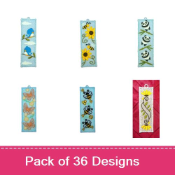FSL Book Marks Embroidery Designs | AnnTheGran.com