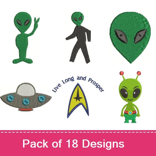 Sewing & Fiber Roswell Ufo Machine Embroidery Design Kits & How To etna ...