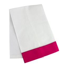 Bright Border Hemstitched Guest Towel - Embroidery Blank | AnnTheGran.com