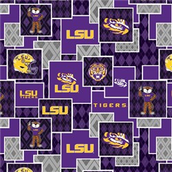 Explore Louisiana State Tigers NCAA College Argyle Boxes Sykel ...