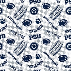 Explore Penn State Nitanny Lions NCAA College Checks White Sykel ...