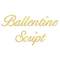 AMD Ballentine Script Embroidery Font | AnnTheGran.com