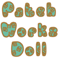Patches Embroidery Font | AnnTheGran.com